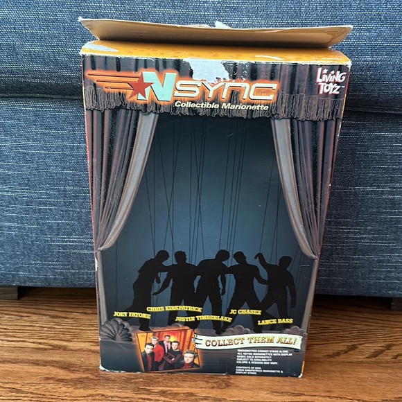 Living Toyz | Toys | Nsync Collectible Marionette Doll W Box Chris ...